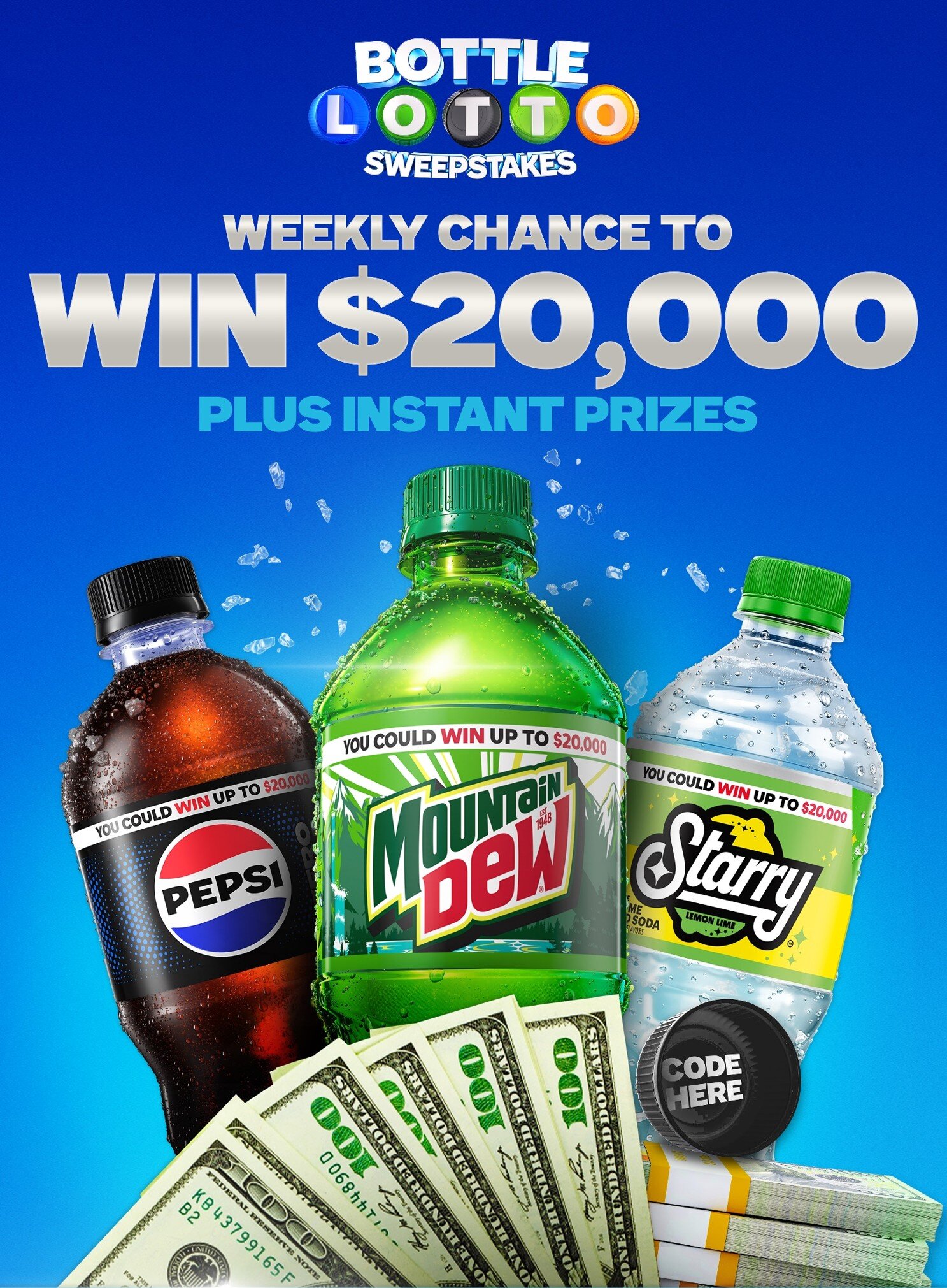 Bottle Lotto Sweepstakes – Chance to Win $20,000 Every Week! - Brown Bottling Group