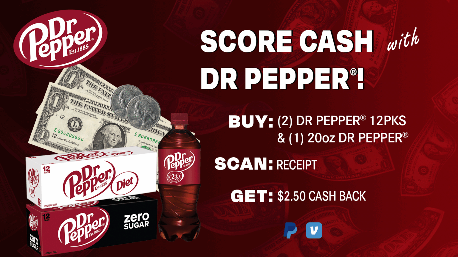 Score Cash with Dr Pepper® - Brown Bottling Group