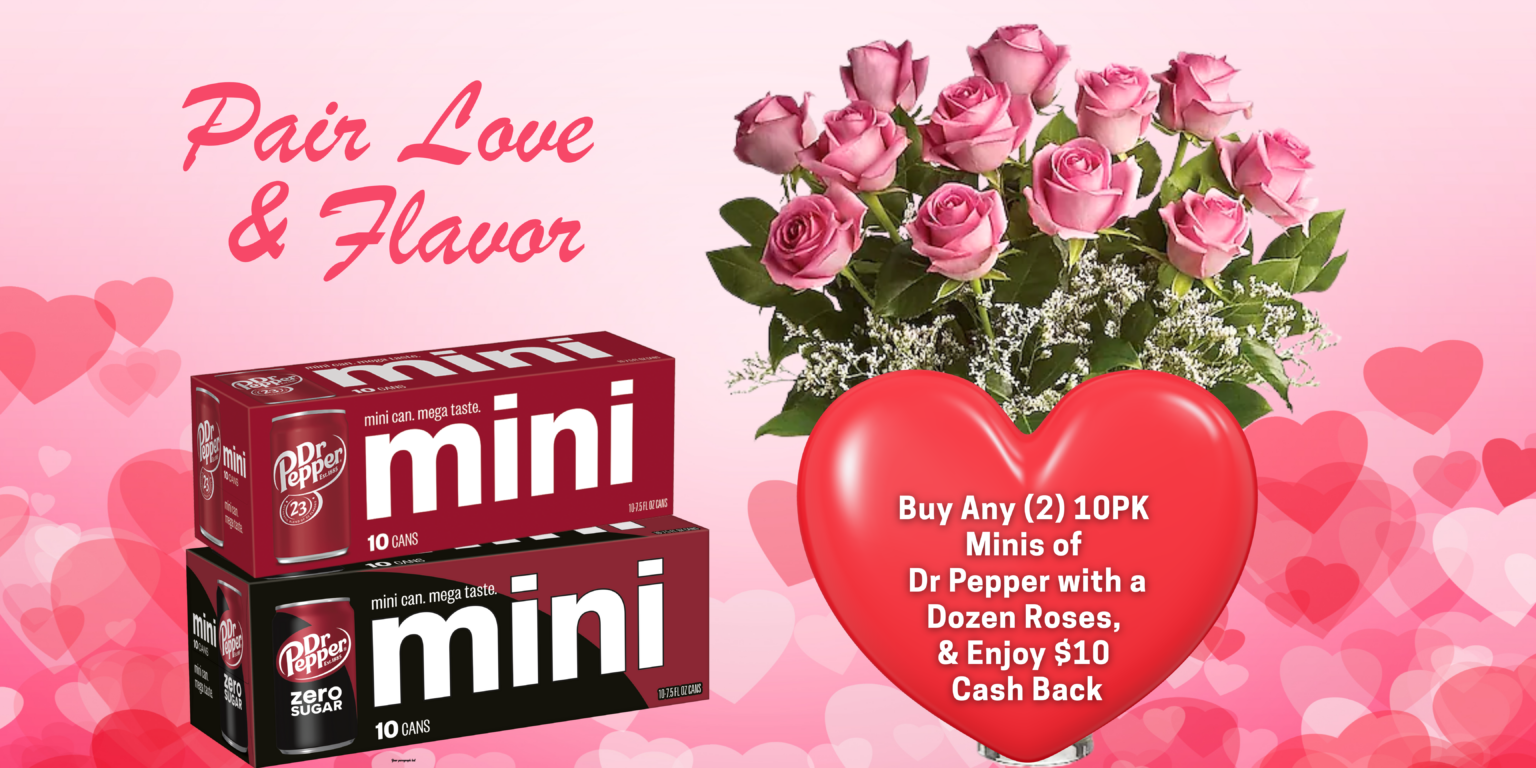 Roses, Soda, & $10 Cash Back — A Perfect Valentine’s Deal - Brown ...